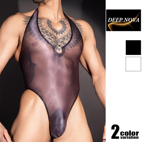 関連キーワードボディスーツ メンズ DEEP NOVA/ディープノバ   ホルターネック シースルー 透け  ハイカットレッグ 男性下着 父の日 彼氏 プレゼント お祝い 誕生日 プレゼント 安い 大人気 ブランド