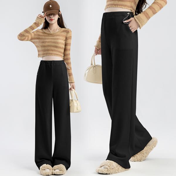 ■素材：ポリエステル コットン■伸縮性：なし 　透け感：なし■販売内容：パンツ■色：ブラック　ベージュ■サイズ詳細情報：約M着丈100cm ウエスト80cm ヒップ98cmL着丈101cm ウエスト82cm ヒップ100cmXL着丈102c...