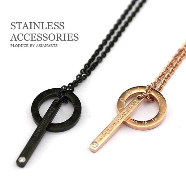 【素材】■ステンレス■ジルコニア【仕様】■サイズ：縦約2.3cm 横約1.2cm 厚み約0.2cm■サイズ：縦約2.3cm 横約1.2cm 厚み約0.2cm【チェーン】■長さ:45cm ※45cmと40cmで調整可能【特徴】小ぶりなサイズの...