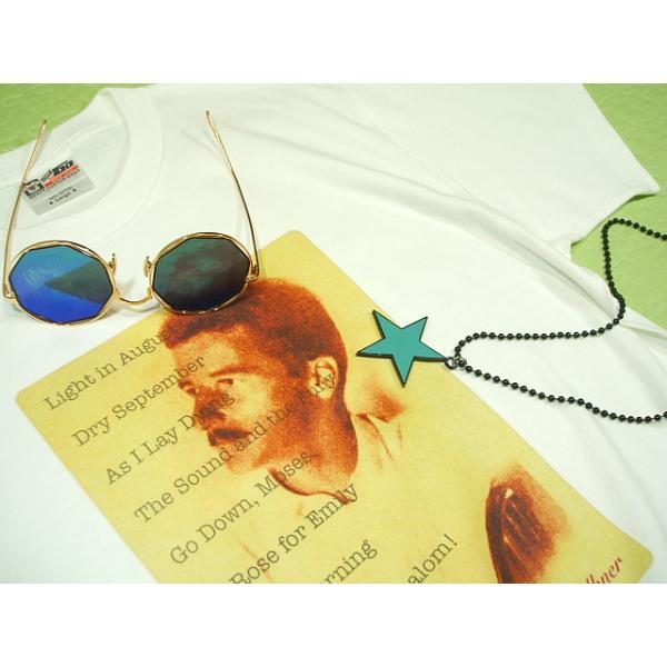 【声に出して読みたいフォークナー】全国の英米文学学士の皆様、遂に遂にフォークナー出ました！それにしてもタイトルがいちいち格好良ッ★口に出して、ぜひ転がして下さいまし■サイズ　S：着丈６２×身幅４７、M：６６×５０、L：７０×５３、XL：７４...