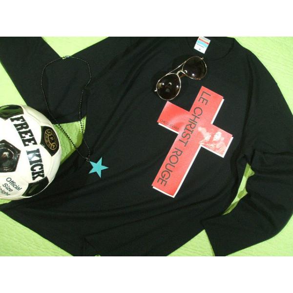 【赤きキリスト★ゲバラ・クロス】　LE CHRIST ROUGE はスペイン語で【赤いキリスト】の意★ゲバラの赤き十字架を胸に、俺らも及ばずながら、何か…、何かを…なあ■サイズ：　S：着丈６２×身幅４８、M：６８×５１、L：７３×５５、XL...