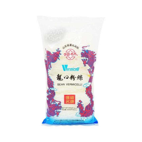 【商品名】塔林牌　龍口春雨/塔林牌　龍口粉糸【原材料】緑豆でんぷん、豌豆でんぷん【内容量】250ｇ（50ｇ×5）【原産国】中国【賞味期限】商品画像記載の賞味期限と現物は異なる場合がございます ※予告なくパッケージデザインが変更される場合があ...