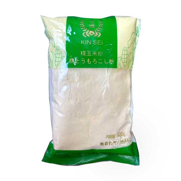 【商品名】糯とうもろこし粉/KS糯玉米粉（細）【原材料】糯とうもろこし【内容量】400ｇ【原産国】中国【賞味期限】商品画像記載の賞味期限と現物は異なる場合がございます ※予告なくパッケージデザインが変更される場合があります。