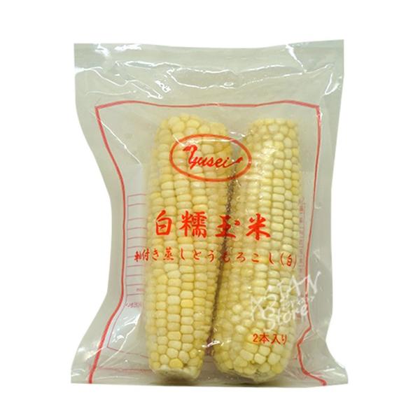 【商品名】冷凍白糯玉米【原材料】とうもろこし（遺伝子組換えでない）【内容量】2本【原産国】中国【賞味期限】商品画像記載の賞味期限と現物は異なる場合がございます。※予告なくパッケージデザインが変更される場合があります。★【常温便】と同時購入は...