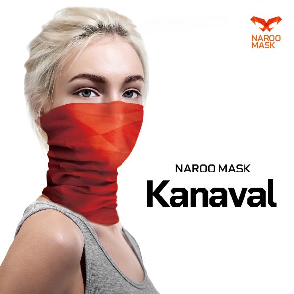 NAROO MASK KANAVAL カナバル スポーツバンダナ 即納・送料無料 ネックウォーマー スポーツマスク リストバンド ヘアーバンド スカーフ ヘッドバンド フード フェイスカバー フェイスマスク スポーツマスク  ネックゲイター...