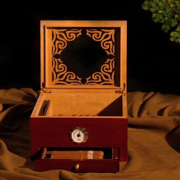 送料無料 葉巻ケース シガーケース 保湿 携帯 喫煙器具 木製葉巻ケース   松木製品  ポータブル 父の日 贈り物 プレゼント 松木 シガー 収納用