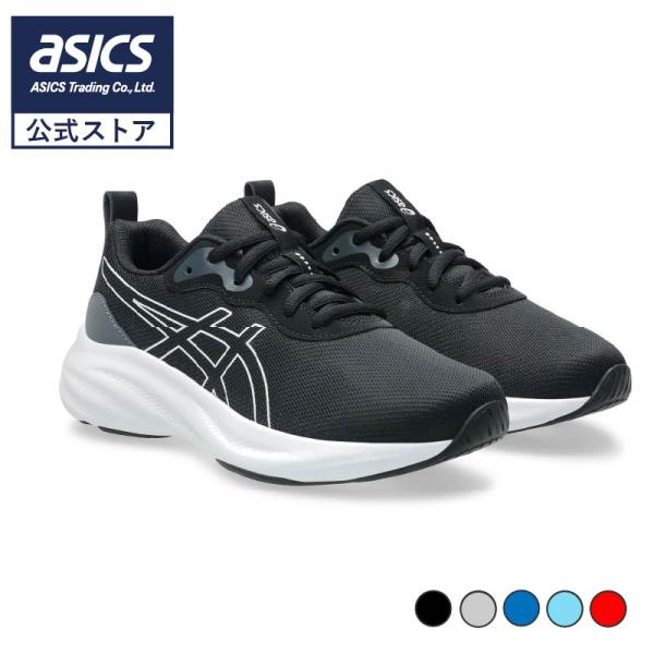 アッパー：人工皮革／合成繊維インナーソール：取り外し式アウターソール：ゴム底片足重量：約203g(22.5)生産：ベトナム▼商品説明▼1.成長段階にあるお子様のかかとをしっかり固定し支える樹脂製ヒールカウンターを搭載。2.アシックススポーツ...