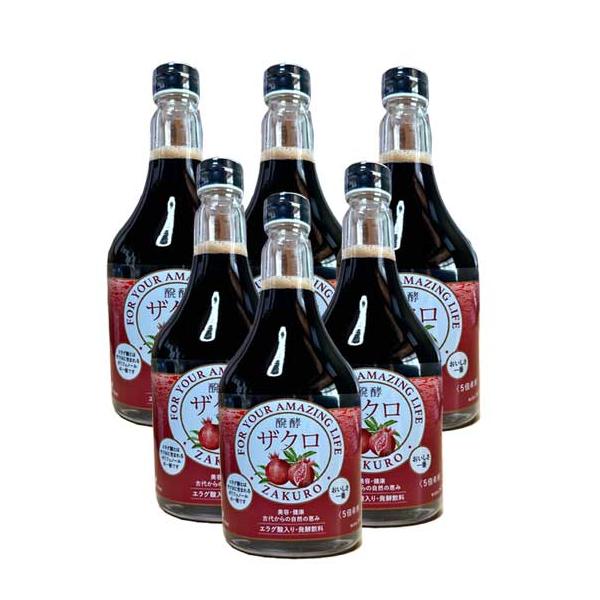 日本の伝統的な酵母発酵技術を用い、ザクロを美味しい発酵飲料に仕上げました。まとめて6本の販売です