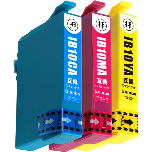 ■エプソンIB10  互換インクカートリッジ 　単品販売■目印：カードケース■選択可能色IB10CA シアン IB10MA マゼンタIB010YA イエロー■対応機種EW-M530F■製品状態：新品未開封入荷時期によりラベルのデザインは異な...