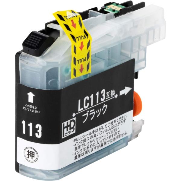 ■インクカートリッジ(黒・ブラック)LC113BKインクジェット複合機「PRIVIO」用のインクカートリッジ LC113BKです。■対応メーカー：ブラザー■製品ジャンル：互換インクカートリッジ■対応製品名：LC113BK■対応機種：MFC-...