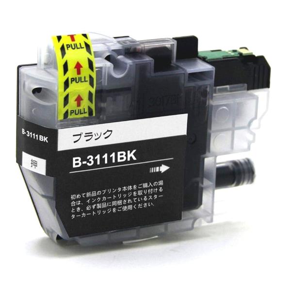 インクジェット複合機用のインクカートリッジ ■対応メーカー：ブラザー■色内容：・LC3111BK　黒 ブラック　■対応機種DCP-J987NDCP-J982NDCP-J978NDCP-J973NDCP-J582NDCP-J577NDCP-J...