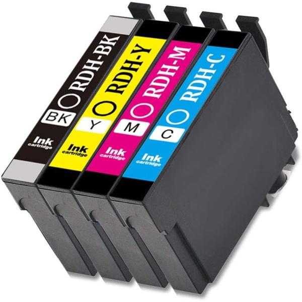 ■EPSON■RDH-4CL 互換インク■リコーダー■単品販売■ICチップ付き■★残量表示対応なので初心者でも安心!!★純正品と同じように使用することができます!!■製品ジャンル： EPSON　エプソン　純正互換インクカードリッジ　単品販売...