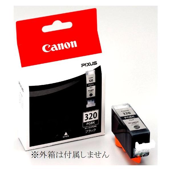 ■送料無料■CANON■キヤノン■純正インク■BCI-320PGBK■黒■大容量■箱なし■メーカー：CANON（キヤノン）■製品ジャンル： 純正インクカートリッジ■製品名：BCI-320PGBK■カラー：黒　大容量　顔料■対応機種：PIXU...