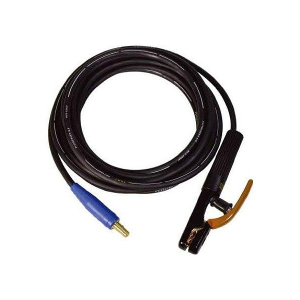 溶接機用ケーブルホルダー + WCT22 キャプタイヤケーブル 5m　組み立てキットキャプタイヤ電線：WCT 22SQ電線長：5m溶接機用 300Aホルダー ケーブルジョイント　オス組み立てキットです。装着はお客様でお願いします。組み立て完...