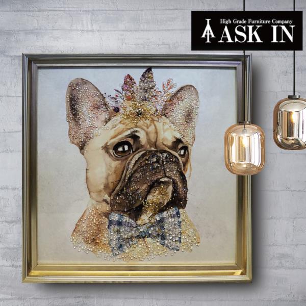 【発売日：2023年04月01日】大人気のピクチャーシリーズをポップな雰囲気に変えラグジュアリー感はそのままにサイズW410xD35xH410重量:約0.6kg材質:レジン・パネル・MDF・メッキフレームクリスタルペインティングゴールドフレ...