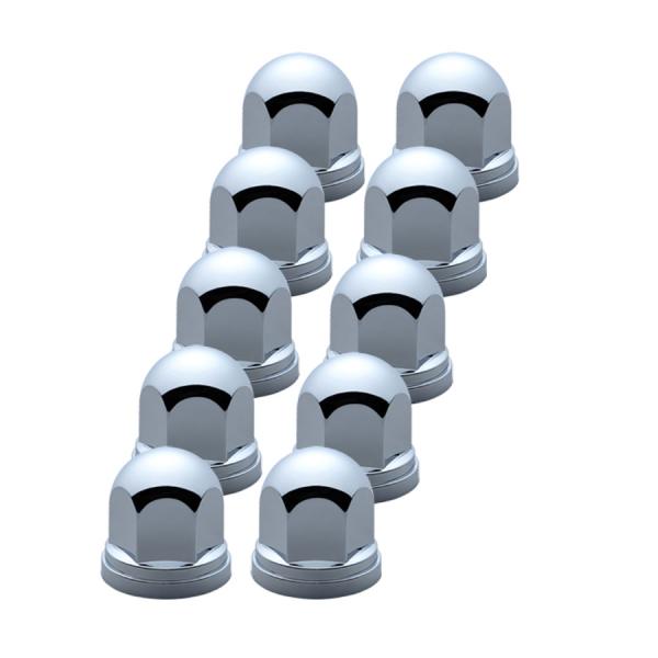 お取り寄せ商品「オシャレは足元から！」【形状】　丸型【サイズ】　ISOナット用　巾32ｍｍ×高51ｍｍ※必ずホイールナット径が32mmかご確認お願い致します※ISOホイールナットキャップは、32mm(約31.8mm)に合わせて　製作しており...