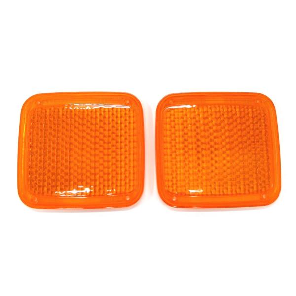 FU(IKI製/ICHIKOH製)テールレンズ【カラー】　アンバー（橙）【ネジピッチ】（ネジ穴間のサイズ）　横113ｍｍ×縦120ｍｍ※必ず計測してください【レンズカット】　6角形【数量】　2枚セット※複数必要な場合　ヤフオクはシステム上複...