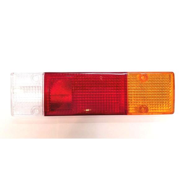 キャンター標準用 FE111　テールレンズ　RH（運転席側）【サイズ】　横305mm×縦80mm【ネジピッチ】（ネジ穴間のサイズ）　縦60ｍｍ※必ず計測してください【レンズカット】　正方形【数量】　1枚単位※複数必要な場合　ヤフオクはシステ...