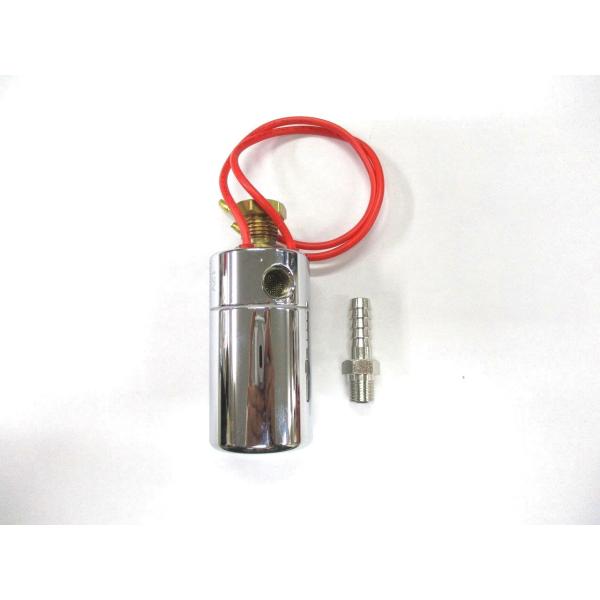 電力消費を抑えた低電流設計　8A！空気圧は8.0kg以下でご使用ください。正常に作動しない場合があります。エアー供給はホーンメイト・充填式エアータンクから行って下さい。【カラー】　クロームメッキ【仕様】　12V用【注意事項】・当商品はキタハ...