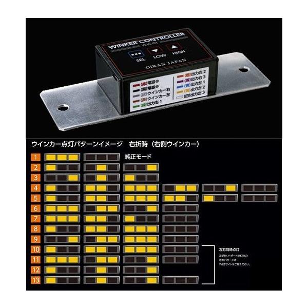 お取り寄せ商品【商品名】　3連ウインカーコントロールリレー　品番：OWC-01【特徴】・13点灯パターン(ボタン択式)　3連ウインカーを13パターンの点灯方式で演出　純正点灯モードも搭載しています・92段階スピード調整(ボタン選択式)　点灯...