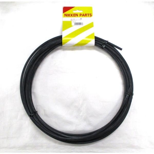 1cmでも短く配管するのがコツです【サイズ】　内径：4.3mm　外径：6.3mm　長さ：10m【メーカー】　NIKKEN(日建)【注意事項】・新品未装着ですが経年劣化によりパッケージの汚れ色あせ等あります。・エアーブレーキからの配管は大変危...