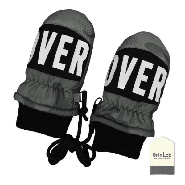 ▼　商品説明Grin Lab グリンラボ 裏ボア 中綿入り スノーミトン 。カモフラ柄、甲部分に大きなロゴプリント入り 中綿入り手袋 です。カフスはリブ・内側ボアであったかです。紐付きだから 紛失防止 で安心。※ 柄の出方は個々の商品によっ...