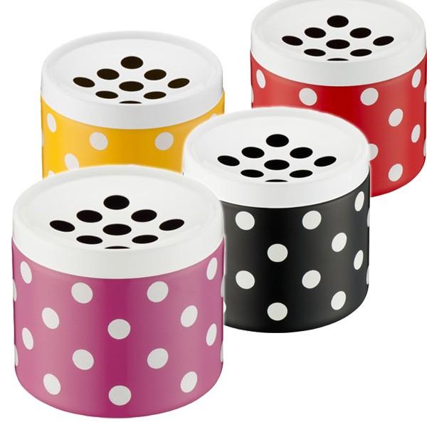 可愛らしい水玉模様のスタンダードな卓上灰皿です。ピンク、ブラック、イエロー、レッドの4色からお選びいただけます。 ・サイズ(約） 高さ8cm×直径9cm（上部）9.2cm【下部】 ・広告文責 株式会社スポット　TEL:06-6902-768...