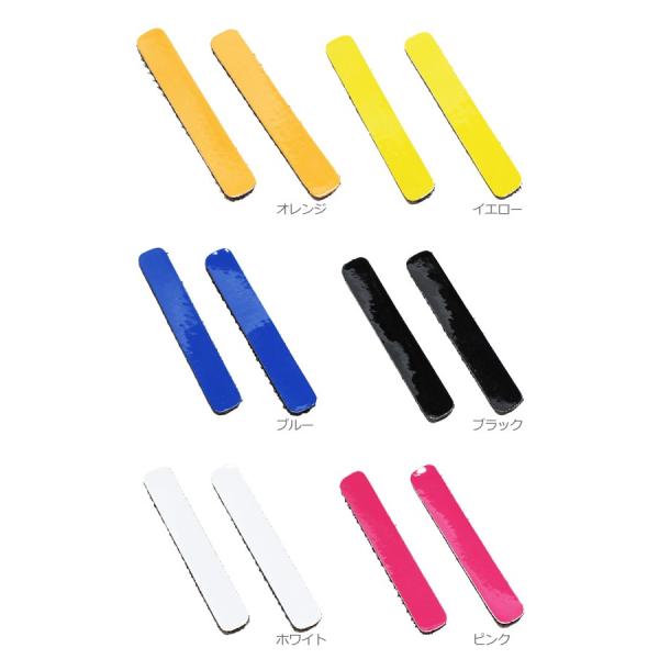 簡単装着で靴ひもがほどけにくくなるアイテムです。パフォーマンス向上！お年寄りやお子様にもおすすめです。フットサルやランニング、ジョギングなど用途はさまざま。エナメル仕様でカラフルカラーなので、ちょっとしたオシャレなアイテムとしても。かんたん...