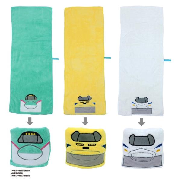 人気新幹線のフェイスタオルです。見ているだけで楽しい♪マイクロファイバー生地で吸水力も抜群です。●商品情報：タオルサイズ各種/約W30×H80cm●商品内容：タオル×1　※タオル1枚の販売となります。（E5系はやぶさフェイスタオル・923形...