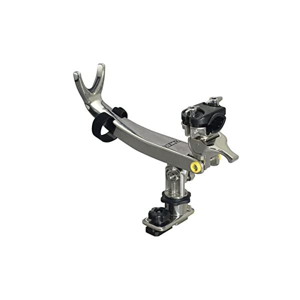 「商品情報」「主な仕様」ホルダータイプ：極みグリップヘビーホルダー材質：ステンレス/樹脂/ゴムホルダーサイズ（mm）：W295×D66×H190対応ロッド径（mm）：Φ14〜32付属ベース：ステップレールベース（ステンレスソケットタイプ） ...