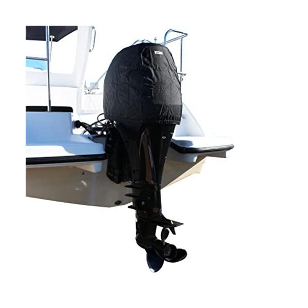 【発売日：2026年03月30日】「商品情報」各機種のヘッドサイズ・形状に合わせた専用設計なので、安心してご利用いただけます。船外機に馴染むブラックカラー! ヘッドを傷めないモケット裏地。裏地が柔らかいパイルの風合いのモケット生地なので、エ...