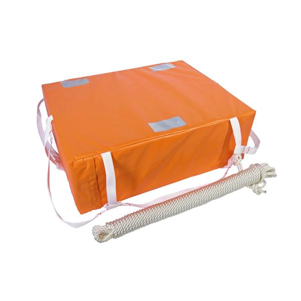 東洋物産社製仕様●型式承認番号:第5725号●浮力：約62kg●サイズ：縦60×横48×厚さ20cm●重量：約2.83kg●定員:6名