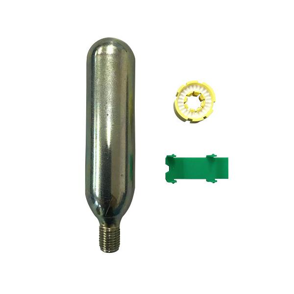 替えボンベセット 水感知式 Q1R-TQK-017-011TK-2731型 TK-2920RS型  TK-5920RS型 対応胴衣タイプ：ベスト ウエストベルト  16ｇ