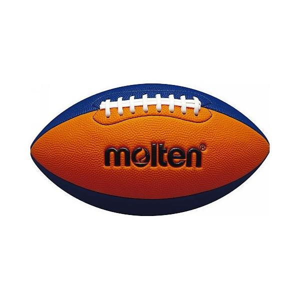 素材:人工皮革 サイズ:縦の周囲64−66cm・横の周囲48−50cm カラー:オレンジ×ブルー 仕様その他:縫い●重量：300−320g 特徴:フラッグフットボール競技は平成23年4月実施の小学校新学習指導要領のゴール型ゲーム（小学校3・...