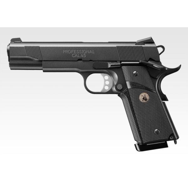 ■可変ホップアップシステム 搭載■セミオート（単発）発射のみ全長 223 mm銃身長　112 mm重量 843 g（空のマガジンを装着した場合）弾丸 6mm BB（0.2〜0.25g）動力源　専用ガス（※1）装弾数　28 + 1 発（1発は...