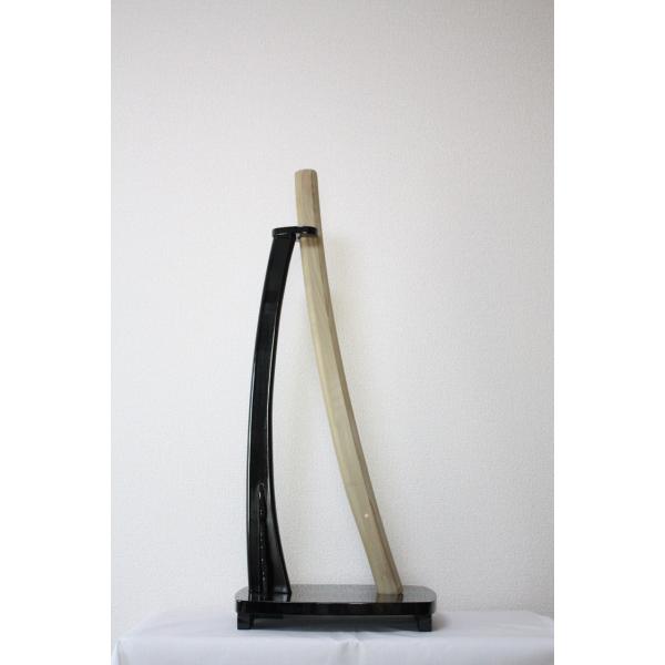 商品名　白鞘　小刀　袋付　AB-114サイズ　全長　約７０．５ｃｍ　刃渡り　約４５ｃｍ　重さ　約５７０ｇ仕様　刃　亜鉛合金　柄、鞘　木製