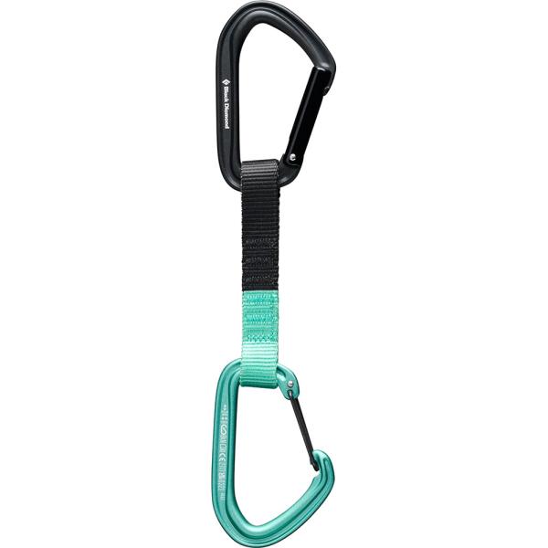 ボルト側にキーロックのホットフォージカラビナ、ロープクリップ側にワイヤーゲートのホットワイヤーを組み合わせた、クリップと回収の両方がしやすいクイックドロー。ランナーにはカラビナの回転を抑えて適切な位置をキープするストレートジャケットを内蔵。...