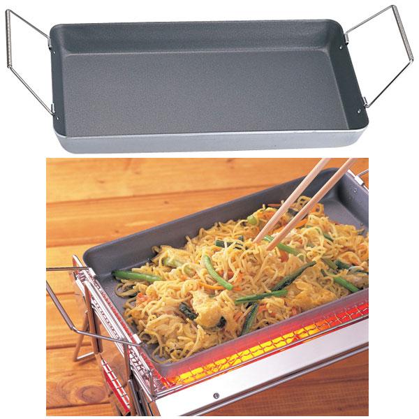 ユニセラTGにジャストフィットするアルミニウム製の熱伝導に優れたグリルプレート。本体2mm厚+フッ素コート加工。お手入れも楽々です。【サイズ】295×175×30mm【重量】410g【材質】アルミニウムフッ素樹脂加工(板厚)2mm