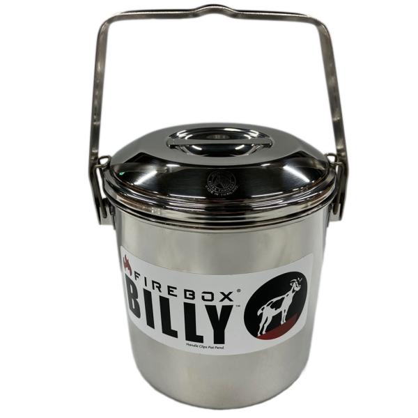 伝説のブッシュクラフトポット。キャンプギアを長持ちさせ、多用途に使用したい時に最適なキャンプポット。厚いステンレス18-8(304)で作られたこれらのポットは、キャンプファイヤーの上、直火で使用可能。長持ち。SSハンドルクリップがあり、ベイ...