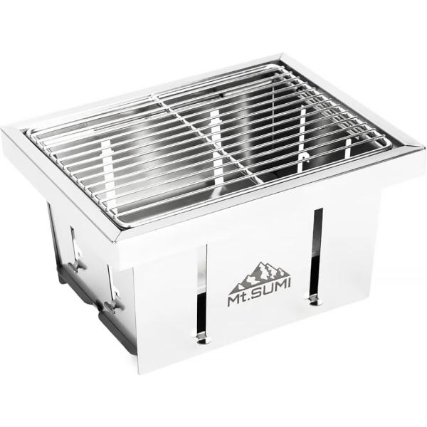 焼き加減を調整できる組立て・収納1秒の折りたたみ式グリル【展開時サイズ】W21.5×D16.5×H11.5cm【収納時サイズ】W21.5×D16.5×H2cm【重量】1.2kg【材質】ステンレス【生産国】中国製【メーカー品番】OS25FWP...