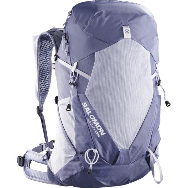 楽しいアウトドアアドベンチャーのポイントは、入念なパッキングと終日快適な背負い心地。Aerotrek 28 の多彩な収納スペースには、2 日がかりのハイキングに必要なものがすべて収まります。サスペンションバックパネルとランバーサポートを採用...