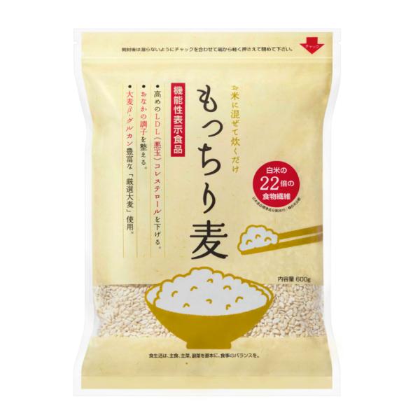 【機能性表示食品】高めのLDL（悪玉）コレステロールを下げ、おなかの調子を整えます。