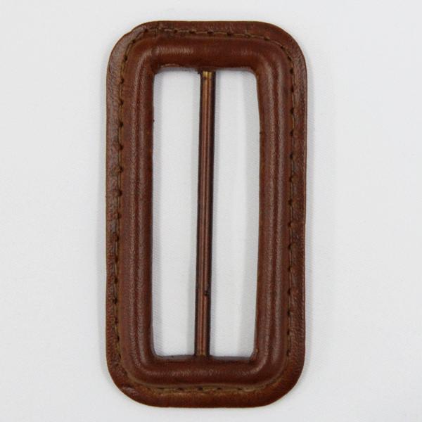 ☆　本革バックル　☆　　　Leather Buckleハンドメイド（手作り、手芸、付け替え）などにいかがでしょうか。セットでお使いいただける本革ボタンがございます。（AXP5639）サイズ　：　50ｍｍ　（ベルト帯幅）入数　：　1個カラー　...