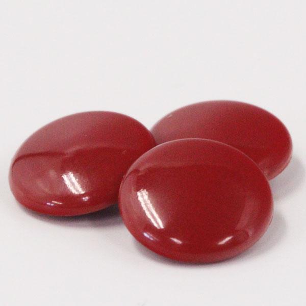 ☆カラフルボタン☆ColorfulButtonメーカー先染めなので配色使用されても移染の心配がありません。ハンドメイド（手作り、手芸、釦の付け替え）などにいかがでしょうか。サイズ 10ｍｍ入数 10個カラー 赤 レッド（16）釦穴形状 裏ト...