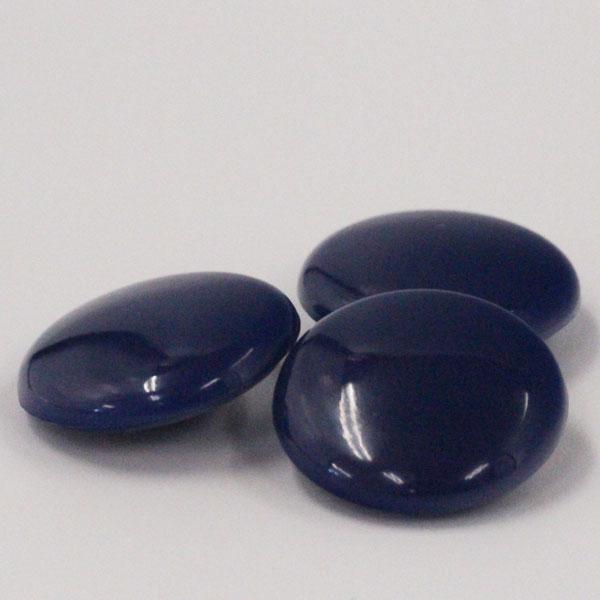 ☆カラフルボタン☆ColorfulButtonメーカー先染めなので配色使用されても移染の心配がありません。ハンドメイド（手作り、手芸、釦の付け替え）などにいかがでしょうか。サイズ 21ｍｍ入数 10個カラー 紺 ネイビー（541）釦穴形状 ...