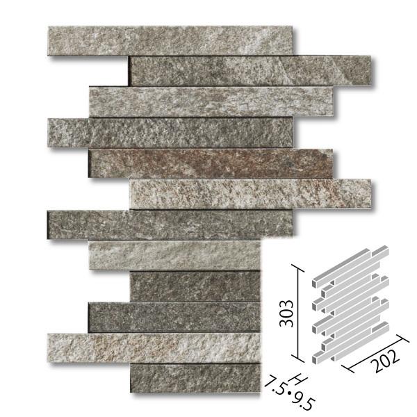 自然と心地いい湿度に調湿、気になるにおいをすっきり脱臭、住まいの有害物質を低減、さらにお手入れも簡単に。これからの壁材は、水拭きできる“調湿壁”エコカラットプラスへ。複雑で自然な石をリアルに再現した、品格のある石積みのデザインです。■カラー...