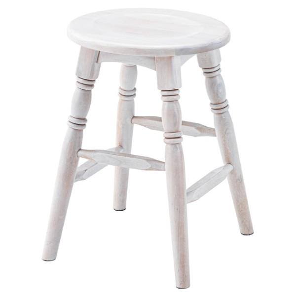 ■サイズ：幅33×奥行32×高さ45(cm)■カラー：ホワイト■素材：天然木(ミンディ) ラッカー塗装■原産地：インドネシア【注意事項】・北海道、沖縄、離島（淡路島・佐渡島・五島列島など）は別途費用が発生します。・代金引換をご利用いただけな...