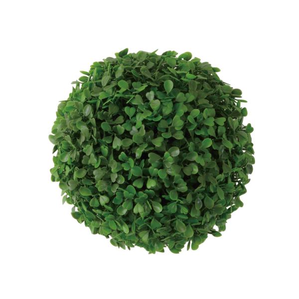 ボール型の可愛らしいフェイクグリーンです。■サイズ：約 直径18cm■素材：ポリエチレン　　■原産地：中国【注意事項】・北海道、沖縄、離島（淡路島・佐渡島・五島列島など）は別途費用が発生します。・代金引換をご利用いただけない商品となります。...