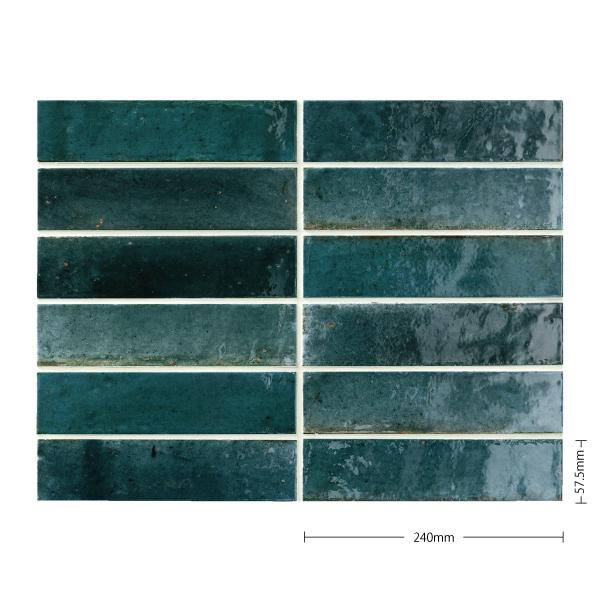 マジョリカタイルの光沢と色彩、さらにそのヴィンテージ感までも最新のデジタルプリント技術を用いて磁器質で再現しました。入念に仕上げられた美しいグラデーションは、まさにハンドメイド感覚のコレクションです。■品番：MRZ-F7030■実寸法：約2...