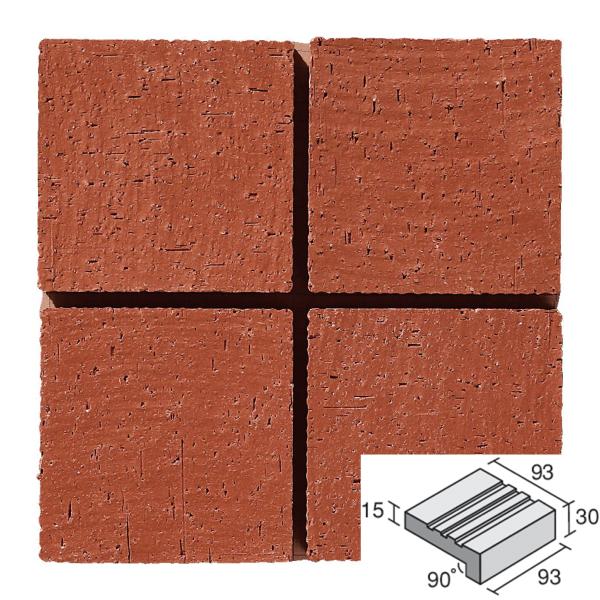 ウェーブ状のコバ、多彩な役物で、円形などのデザイン張りや階段への展開も容易です。■品番：NGC-100KT-12■実寸法：約(93+30)×93mm■厚さ：約15.0mm■あたり枚数：10枚/m■入数：80枚/ケース■特性：耐凍害性■認定：...